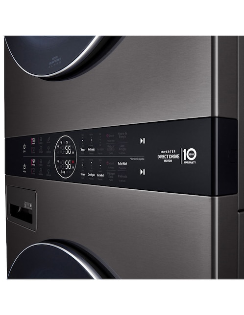 Centro de lavado LG WashTower gas/eléctrico 22 kg WK22BS6 8