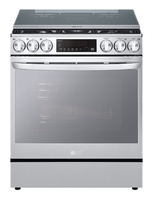 Estufa de piso a gas LP Lg Lupin 2 75.8 cm LRGL5847S de 6 quemadores 2