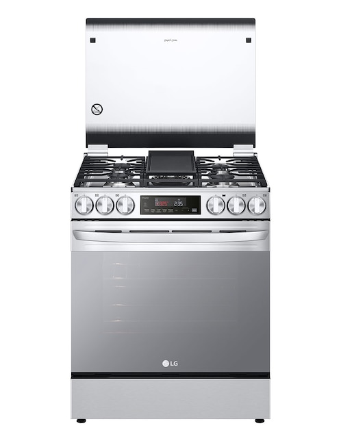Estufa de piso a gas LP Lg Lupin 2 75.8cm LRGL5845S de 5 quemadores 2