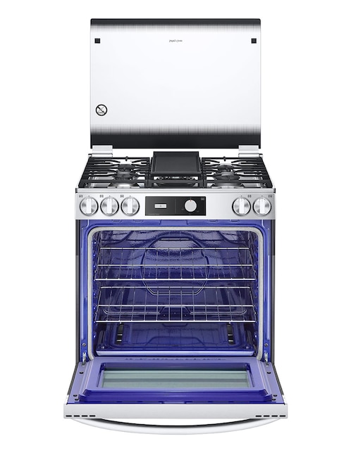 Estufa de piso a Electrónica Lg Lupin 2 76 cm LRGL5843S de 5 quemadores 2