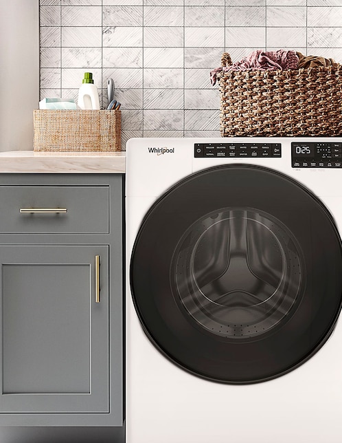Lavadora Whirlpool 23 kg automática carga frontal Cp_7mwfw6605mw 6