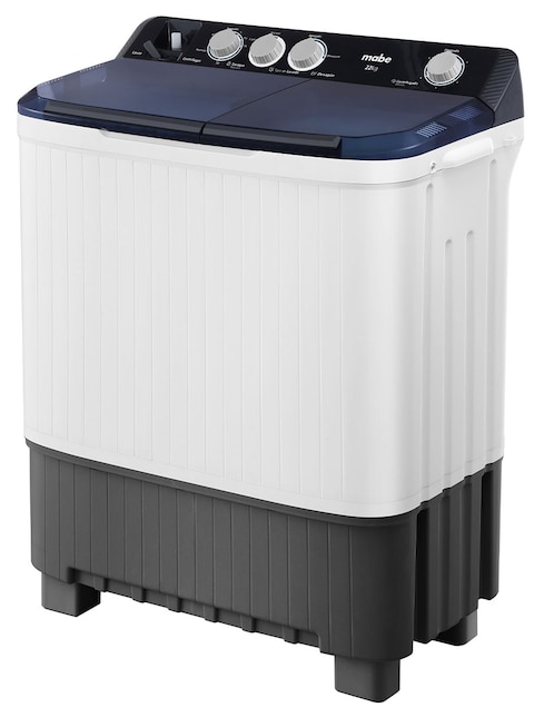 Lavadora doble tina Mabe semiautomática carga superior LMDX224HBAB0 6