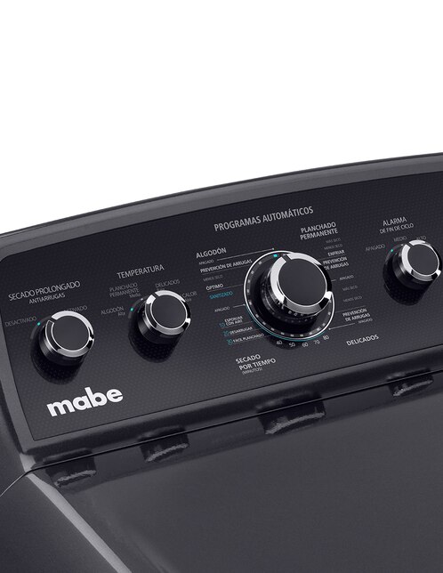 Secadora electrónica Mabe de 25 kg con 23 ciclos Dme47N8Msdbp0 7