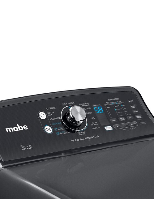 Secadora eléctrica Mabe de 25 kg con 37 ciclos DME17R8MSDBP1 6