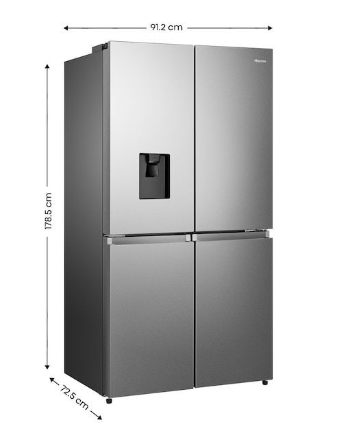 Refrigerador french door Hisense 21 pies cúbicos inverter no frost ...
