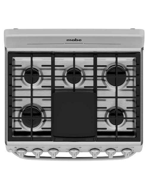 Estufa de piso a gas LP Mabe 76.60 cm EM7654BFIS3 6 quemadores 4