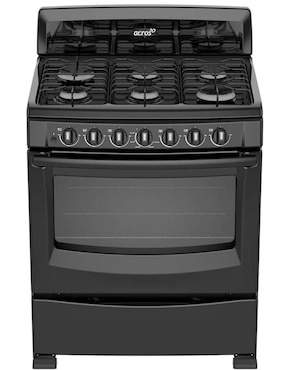 Estufa de piso a gas Acros 76.2 cm afr2110b de 6 quemadores