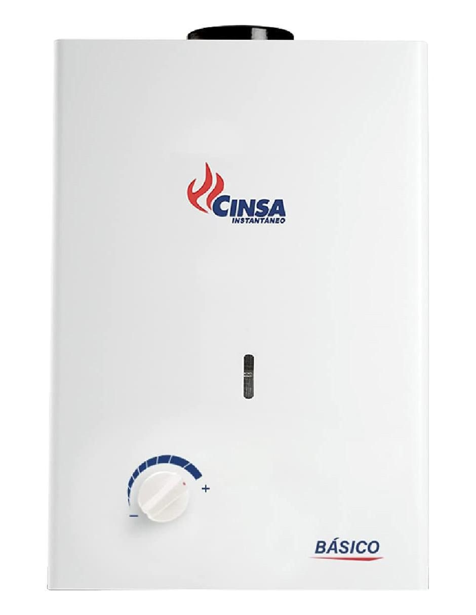 Calentador instantáneo Cinsa CIN-06E 6 L gas lp